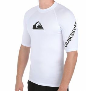 Quiksilver | Swim | Quiksilver Short Sleeve Upf 5 Rash Guard For Men ...